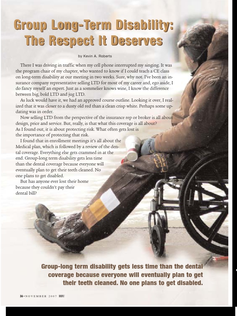 Understanding Group Long-Term Disability | PDF | Social Security ...