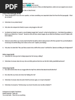 Wonder Questions and Answers | PDF | Self-Improvement