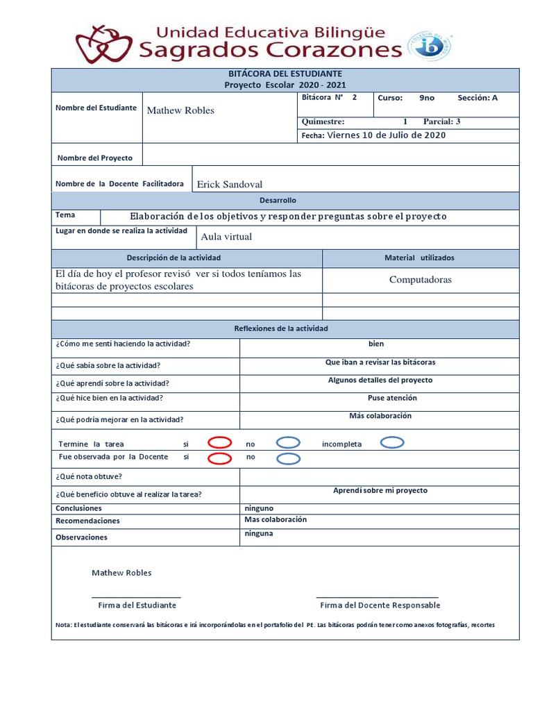 Bitacora 2 3er Parcial | PDF | Aprendizaje | Modificación de comportamiento