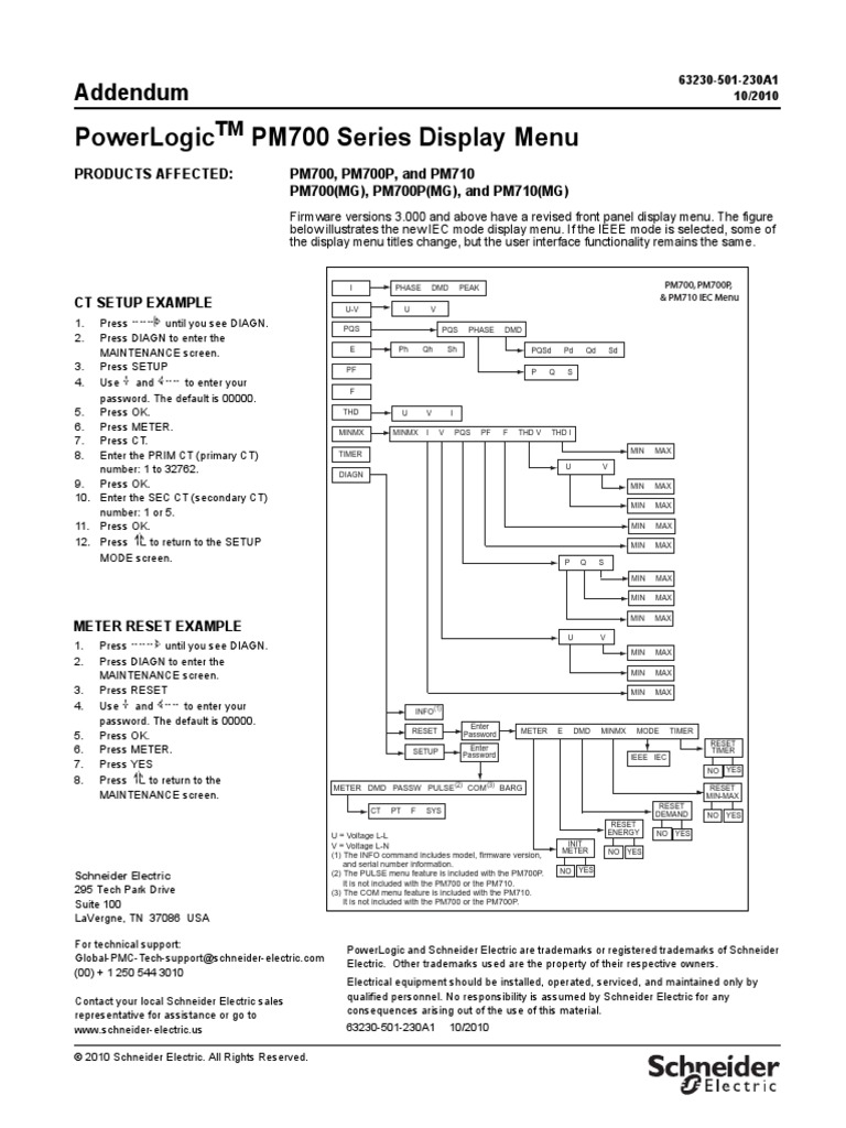 Power Logic 700 Menu PDF | PDF | Menu (Computing) | Computing