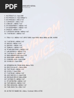 All LED TV Service Menu Codes | PDF | Information And Communications ...