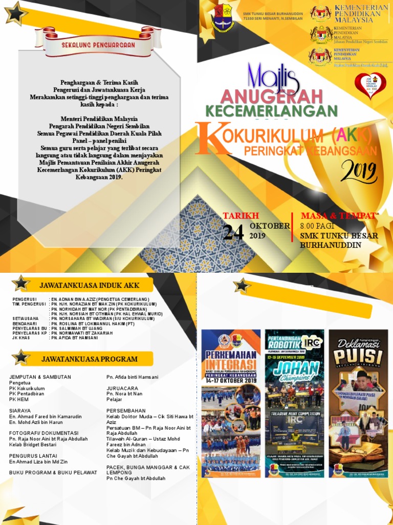 Buku Program Kokurikulum | PDF