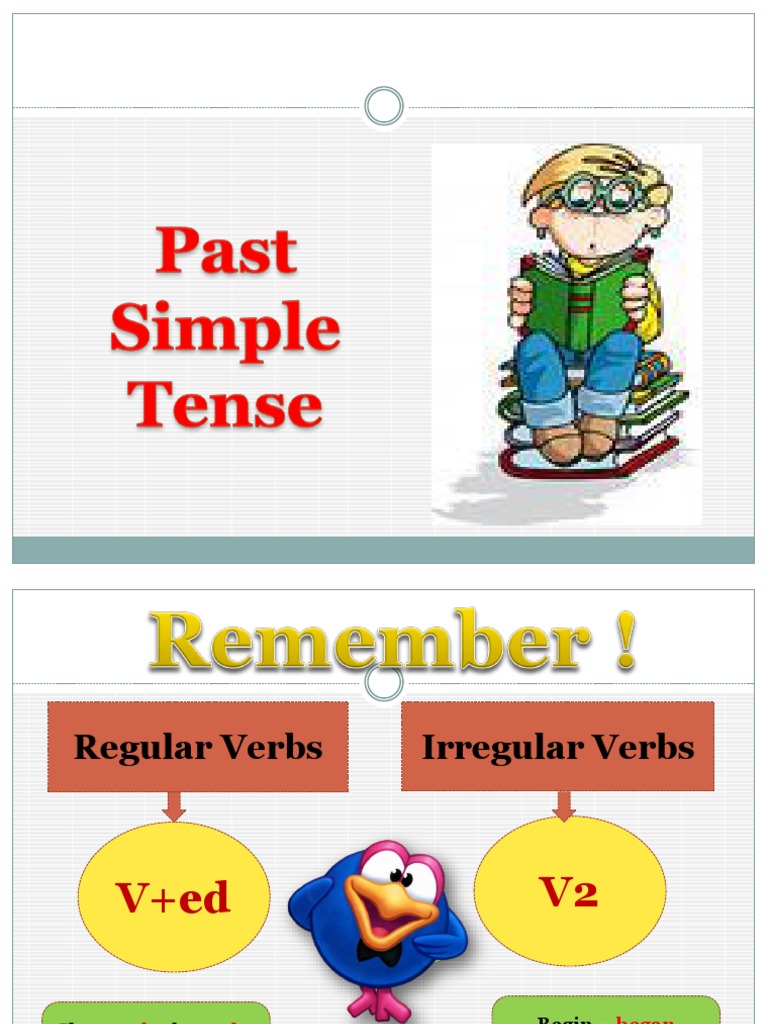 Simple Past Rules PDF | PDF | Human Communication | Languages