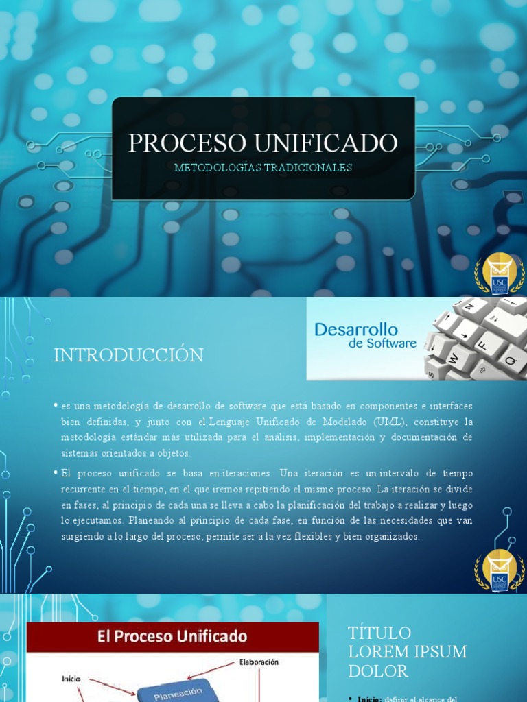Proceso Unificado en Desarrollo Software | PDF | Ciencia de sistemas ...