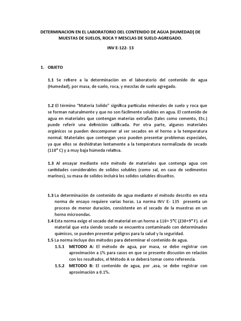 Resumen INV E - 122 Paula | PDF | Papel | Suelo