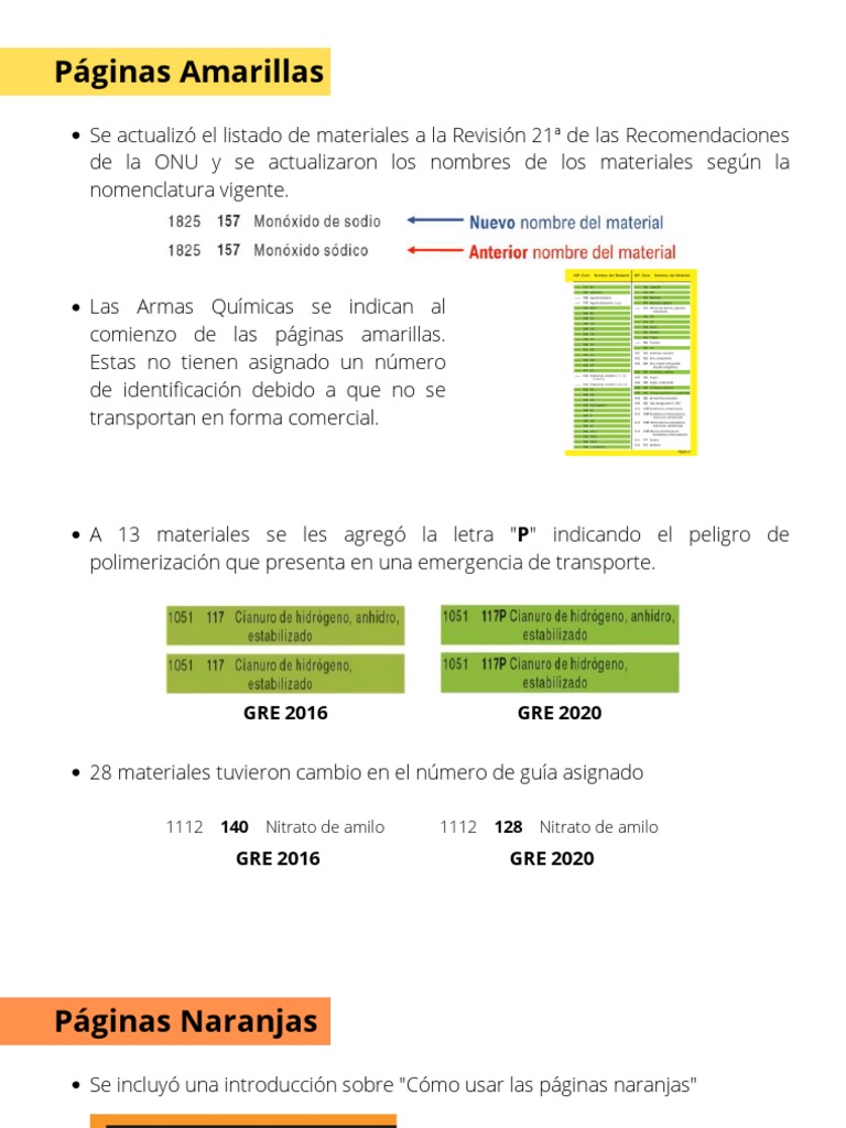 Cambios en La GRE | PDF | Sustancias químicas | Química