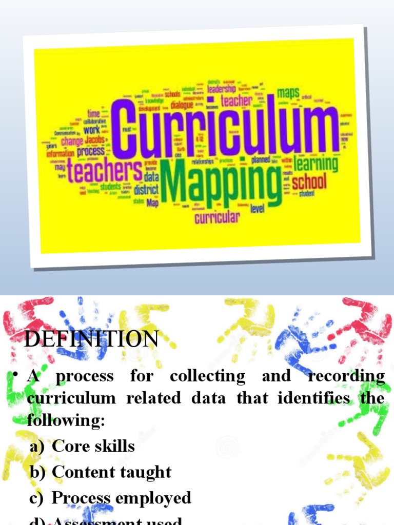 CURRICULUM Mapping | PDF | Curriculum | Teaching