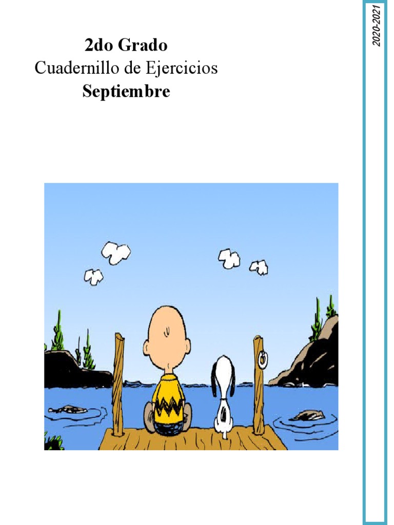 2do Grado - Cuadernillo de Ejercicios (Septiembre) | PDF
