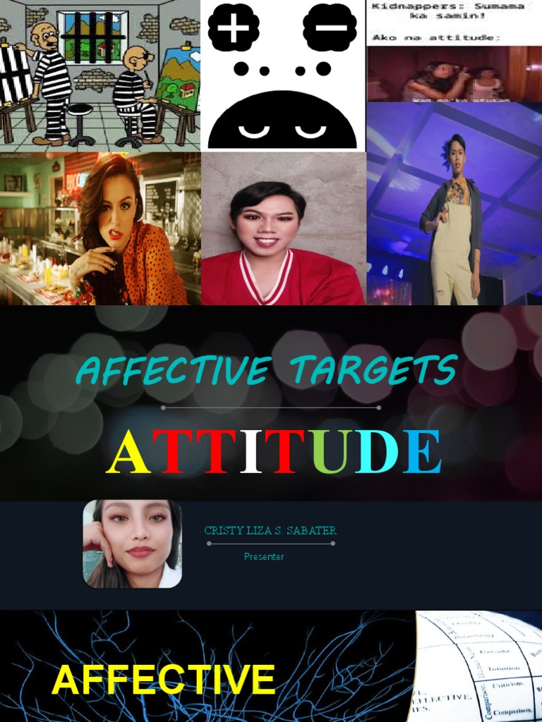 AFFECTIVE TARGETS: Attitude | PDF | Attitude (Psychology) | Affect ...