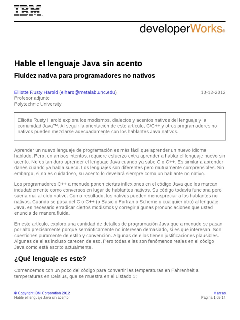 LIBRO - GUIA Introduccion A La Programacion en Java Parte 3 | PDF | Lenguaje de programación ...