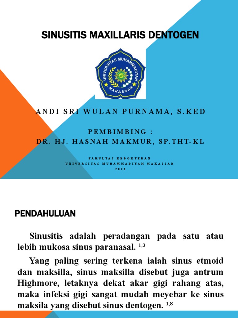 Sinusitis Maxillaris | PDF