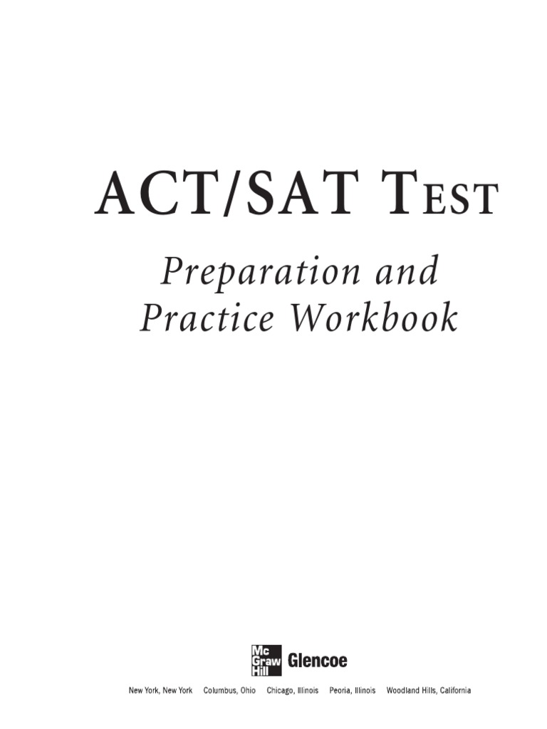 Act/Sat T: Preparation and Practice Workbook | PDF | Sat | Ozone
