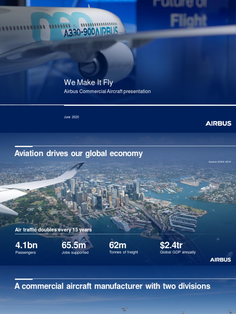 We Make It Fly: Airbus Commercial Aircraft Presentation | PDF | Airbus ...