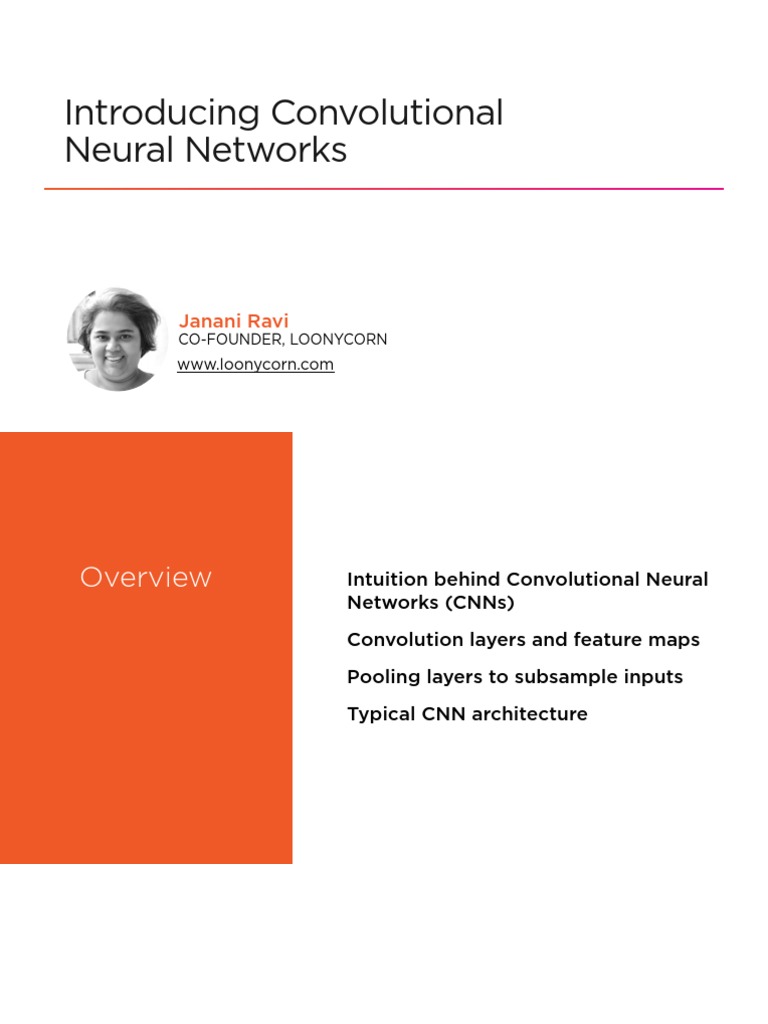 Introducing Convolutional Neural Networks Slides | PDF | Algorithms | Mathematical Concepts