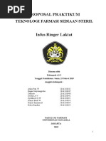 Laporan Infus Ringer Laktat | PDF