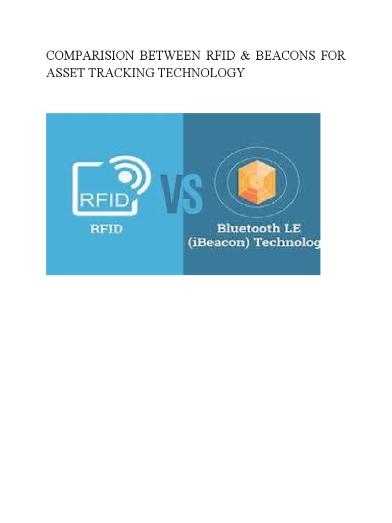 RFID vs Beacons: Asset Tracking Guide | PDF | Radio Frequency ...