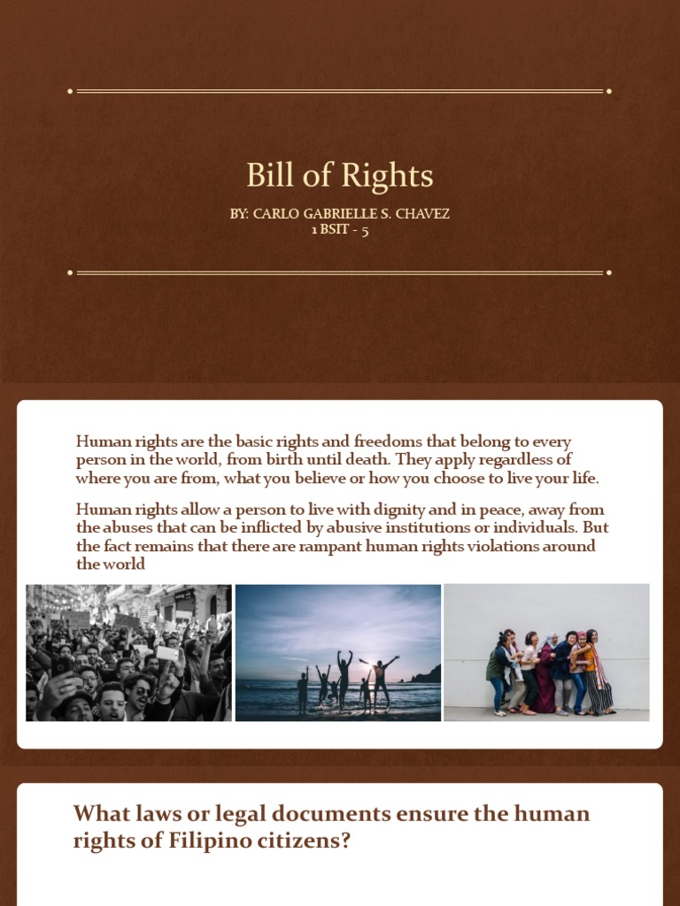Bill of Rights Section 3 | PDF | Telephone Tapping | Rights