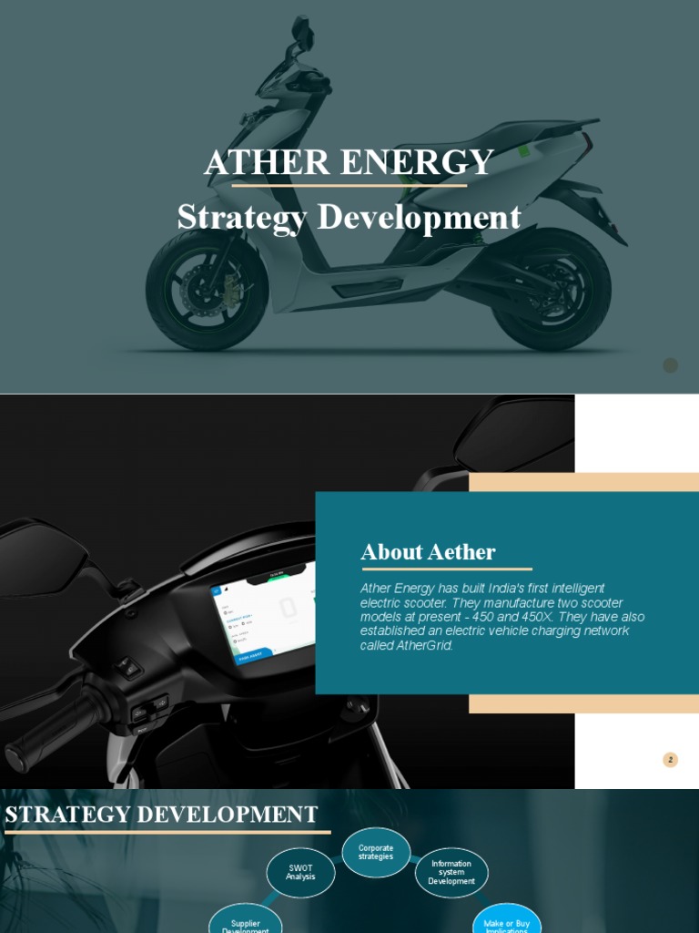 Ather Energy Strategy Development | PDF | Supply Chain | Logistics