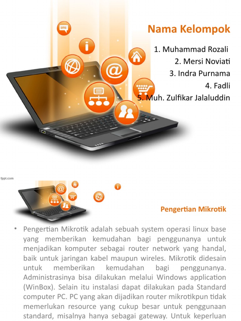 Materi Mikrotik | PDF | Teknologi & Rekayasa