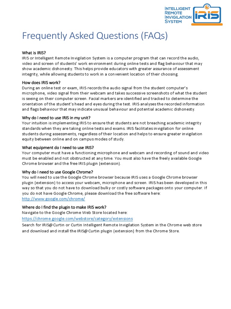 Frequently Asked Questions (Faqs) | PDF | Identity Document | World ...