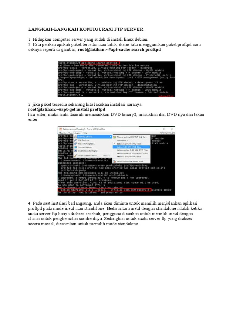 Konfigurasi FTP Server | PDF