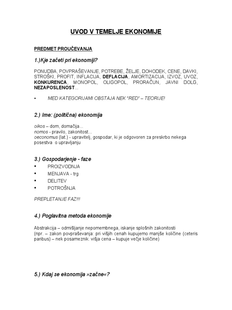 Mikroekonomija | PDF