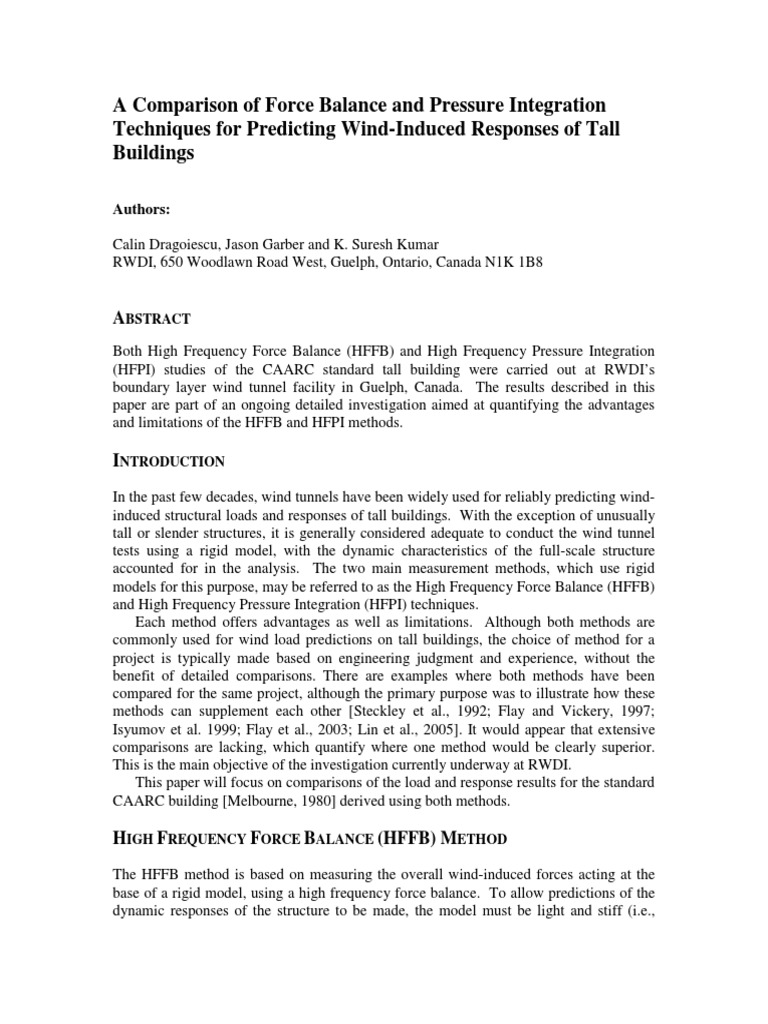 HFFB Vs HFPI ASCE Structures Congress May 18-21 2006 St. Louis Missouri ...
