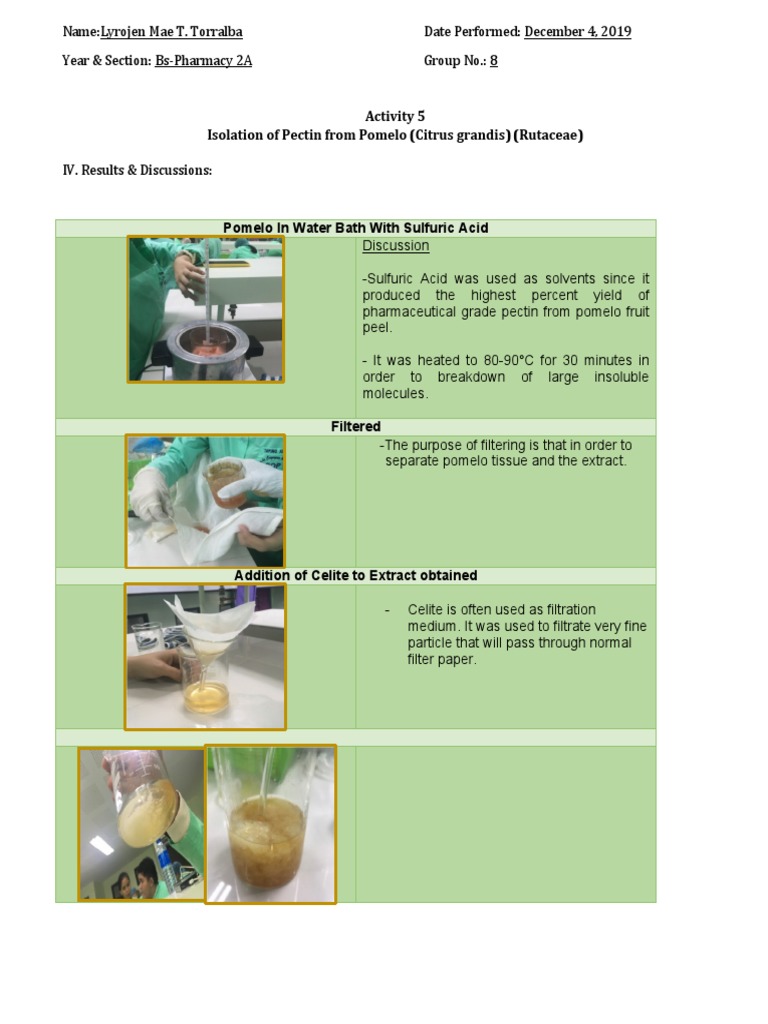Isolation and Characterization of Pectin Extracted from Pomelo Peel ...