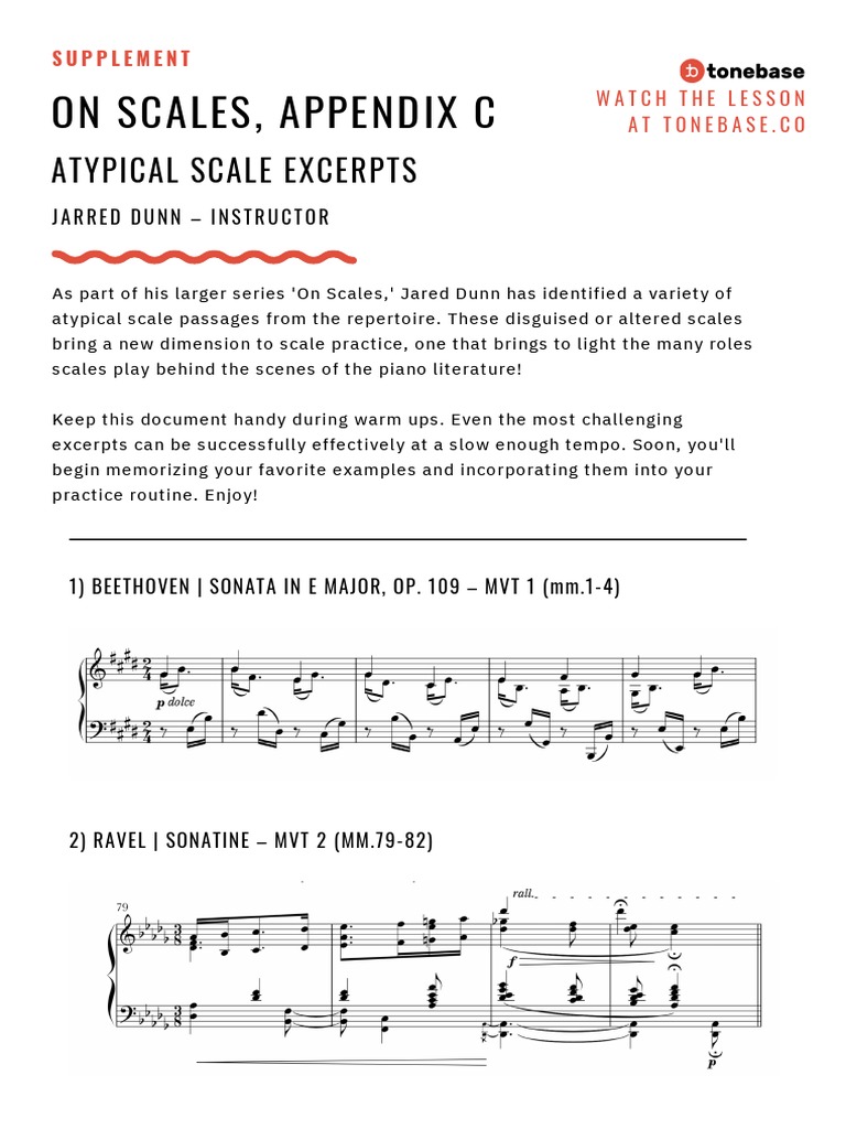 7 - 19 Atypical Scale Excerpts | PDF