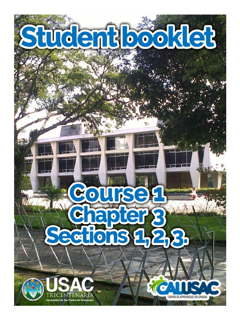 Booklet Chapter 3 | PDF