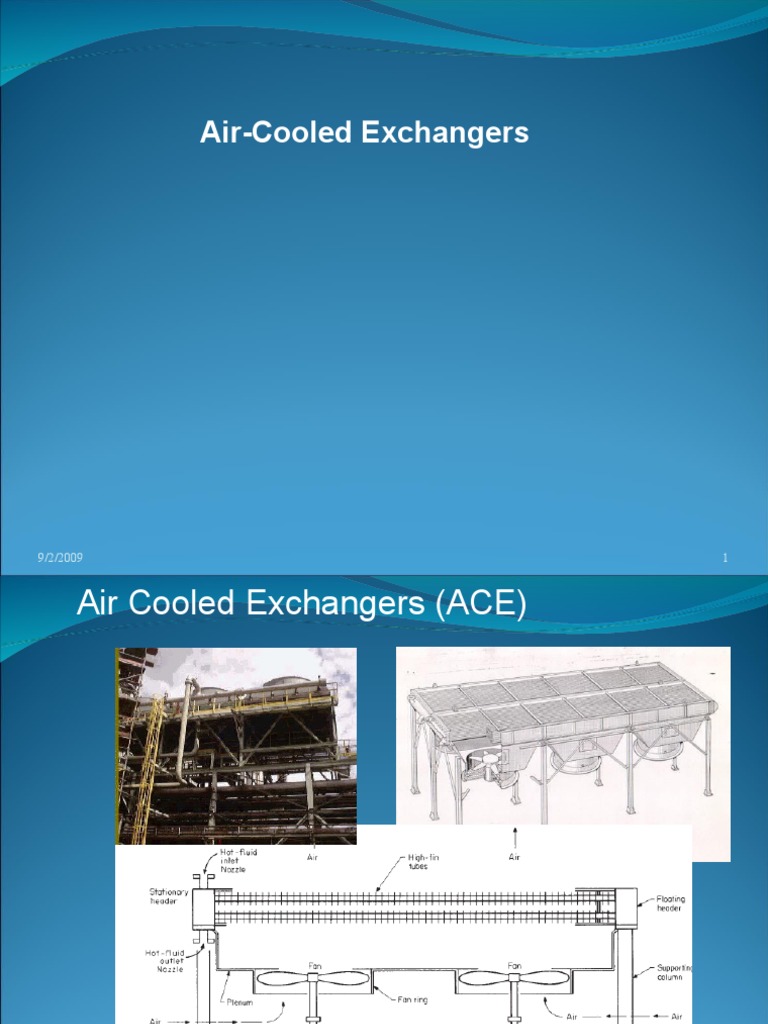 Air-Cooled Exchangers | PDF | Pipe (Fluid Conveyance) | Electric Motor