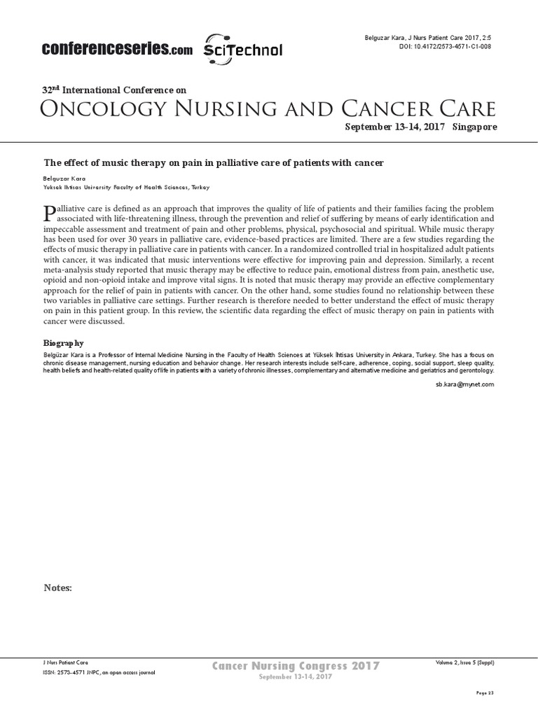 Palliative Nursing Care | PDF | Palliative Care | Pain