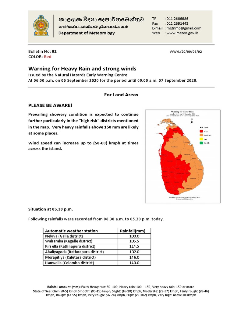 Weather Report | PDF