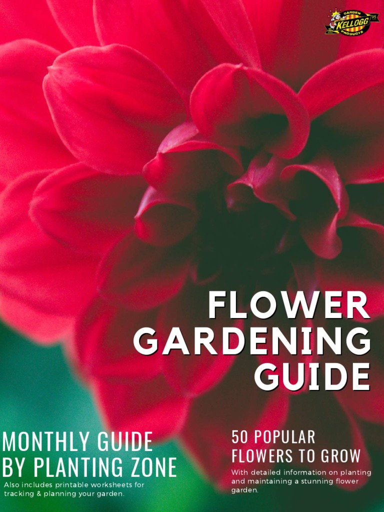 Monthly Flower Gardening Guide | PDF | Perennial Plant | Mulch