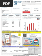 BSNL Bill | PDF | Receipt | Payments