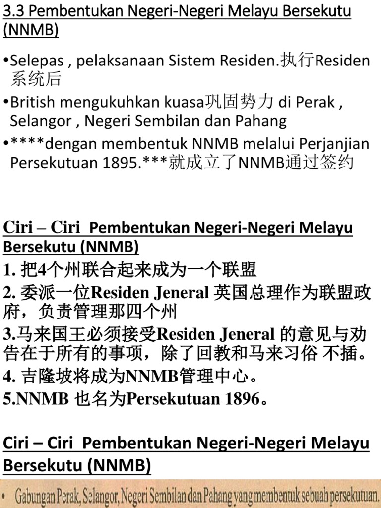 Form 3 Sejarah BAB 3.3&3.4 Nota | PDF