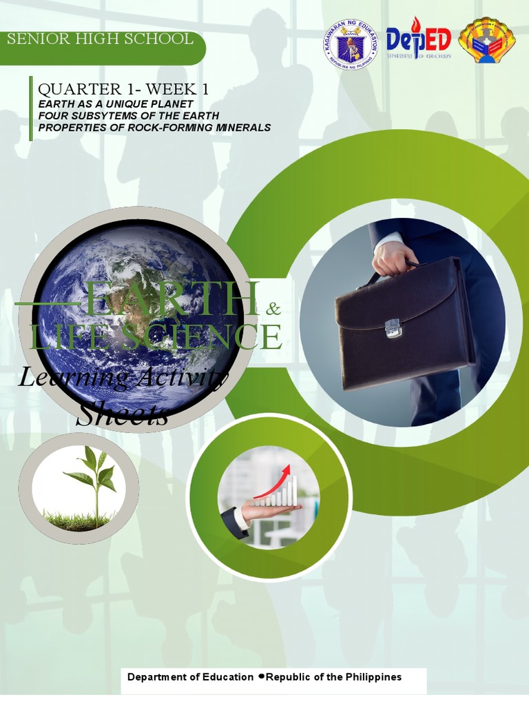 Earth and Life Science Front Page | PDF