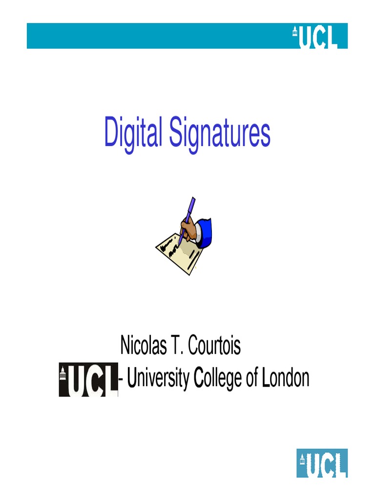Understanding Digital Signatures and Security | PDF | Public Key ...