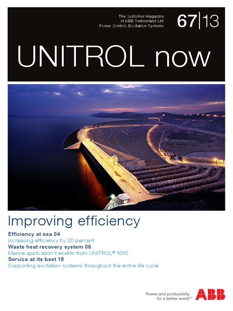 UNITROL Now - 67 - 13 | PDF | Direct Current | Electrical Grid