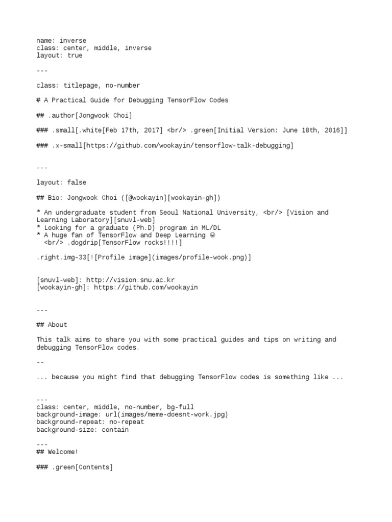 Debugging TensorFlow Code Made Easy | PDF | Software Development | Computer Engineering