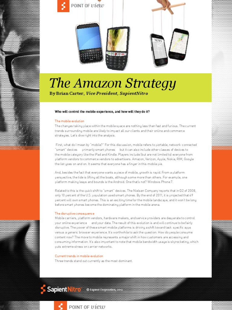 The Amazon Strategy | PDF | Net Neutrality | Android (Operating System)