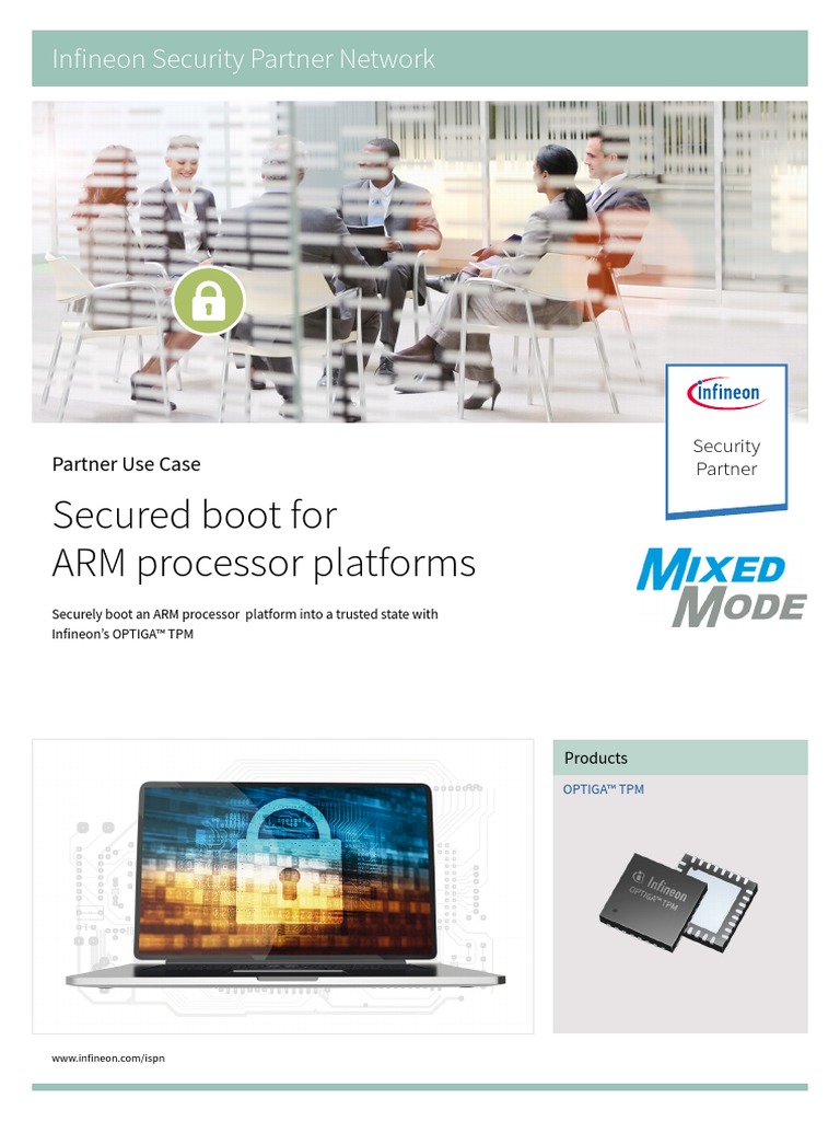 Infineon ISPN Use Case Secured Boot For ARM Processor Platforms ABR v01 ...