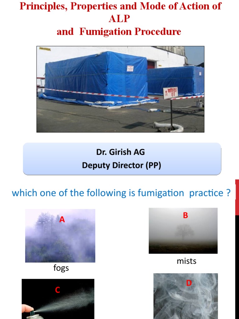ALP Fumigation Principal and Mode of Action FCI | PDF | Beetle | Insects