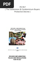 Revised Rules for PD 957 Housing | PDF | Water Supply | Sanitation