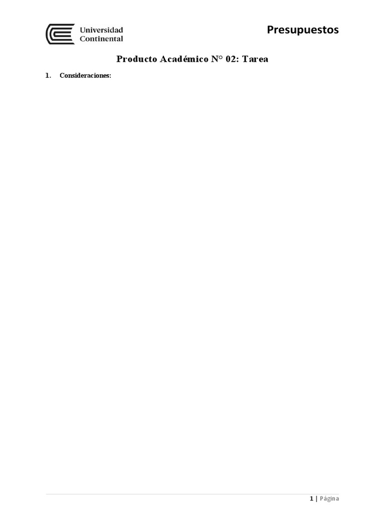 PA3 Tarea | PDF | Presupuesto | Economias