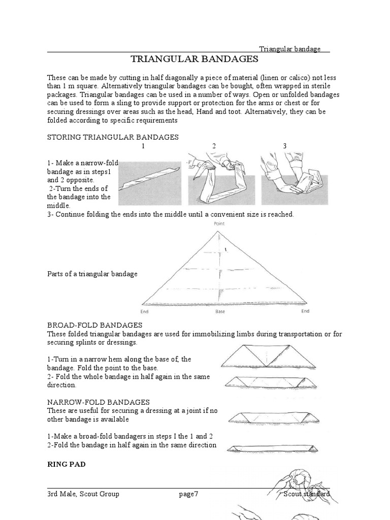 Triangular Bandages | PDF | Elbow | Arm