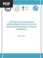 PDP Blank Template FINAL | PDF | Professional Development | Dentistry