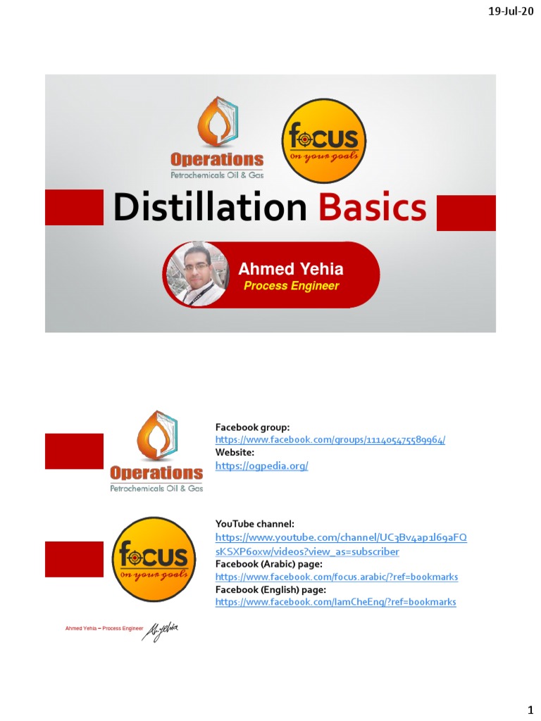 Distillation Basics | Download Free PDF | Distillation | Chemical ...