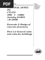 National Annexes For Eurocodes | PDF | Civil Engineering | Structural ...