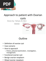 Ovarian Cysts, Management of - CWM Taf Gynae Guideline 2022 | PDF | Menopause | Cancer